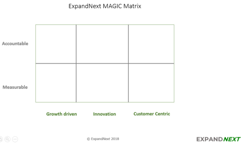 The Magic Matrix for business strategy and growth in digital era
